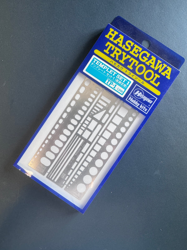 Hasegawa 長谷川 TP-1 Scribing Template Set 1 – Offline Hobby