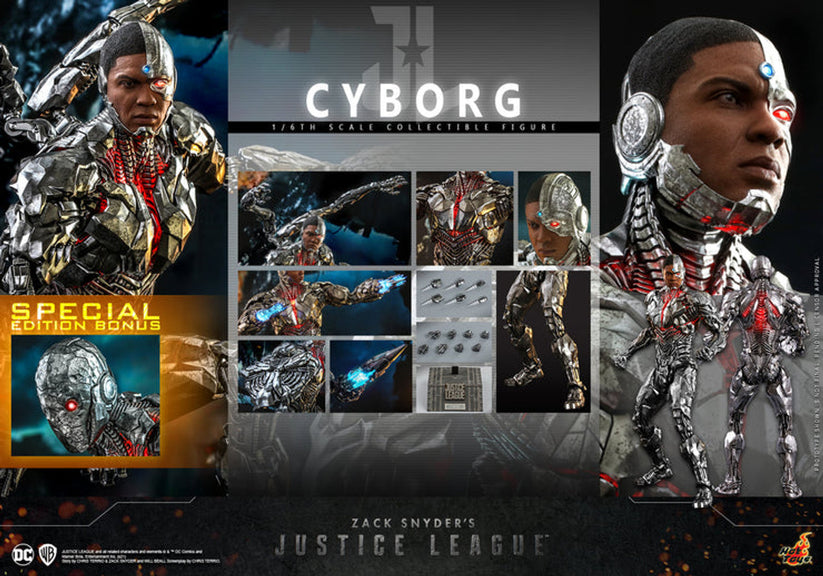 Hot Toys TMS057B Cyborg《正義聯盟》鋼骨特別版 Zack Snyder's Justice League Specia ...