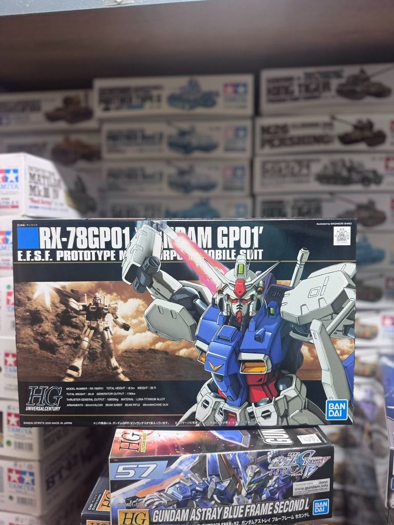 BANDAI HG HGUC 013 1/144 GUNDAM GP01 RX-78GP01 機動戰士 5060965 – Offline Hobby