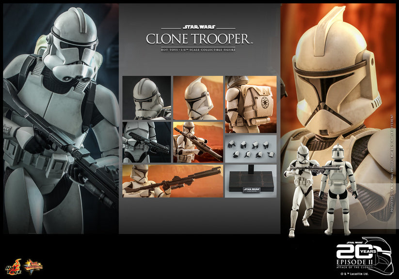 全新現貨 Hot Toys MMS647 Clone Trooper Star Wars Episode II: Attack of the ...