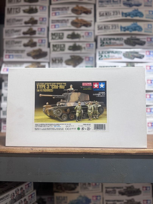 田宮 Tamiya 25107 1/35 Japanese Type 3 Medium Tank Model Kit – Offline Hobby